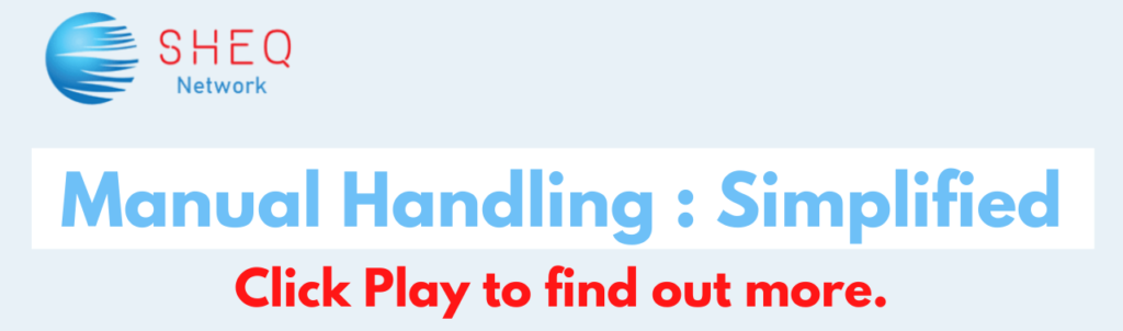 Manual Handling Mobile App - SHEQ Network